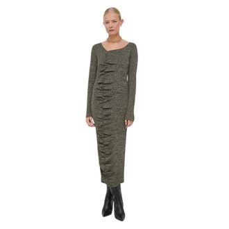 Notes du Nord Icon Strickkleid - - Dresses - Damen - Gr&uuml;n - M