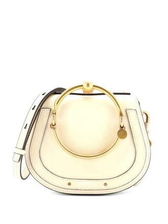 Chlo&eacute; Nile Leather Small crossbody bag - Tons neutres