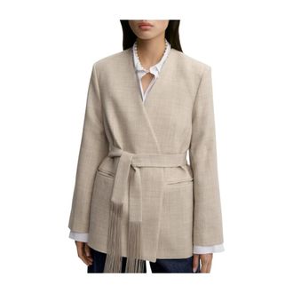 By Malene Birger Emma Wollblazer - - Jackets - Damen - Beige - L