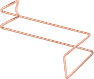 SOLUSTRE Metall Weinflaschenhalter Weinständer Für Einzelflasche Weinregal Aus Robustem Eisenmaterial Für Kühlschrank Küche Und Bar