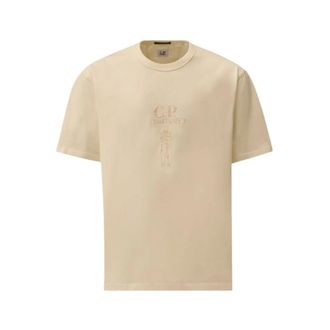 C.P. Company C.p. Company, Homme, Tops, Beige, Taille: M T-shirts