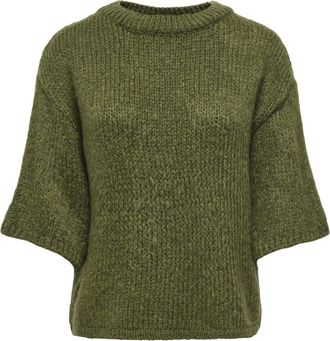 Jacqueline de Yong Jdylinea S/S Pullover O-Neck KNT Noos