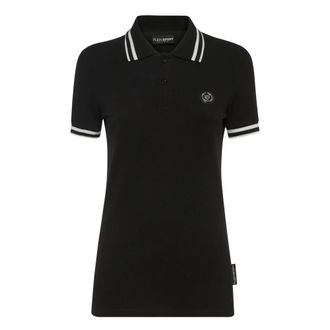 Plein Sport Polo Shirt Ss - - Sport - Damen - Schwarzk - XS