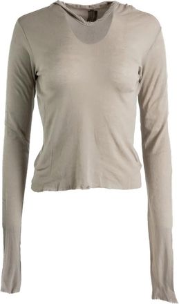 Rick Owens haut à capuche - Tons neutres