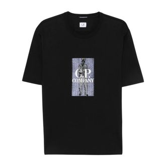 C.P. Company British Sailor T-Shirt - - Tops - Herren - Schwarzk - M