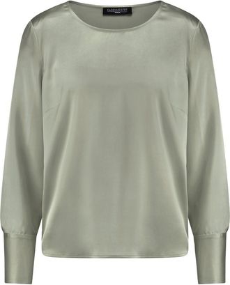 Fadenmeister Berlin Bluse zum Schlupfen Fadenmeister Berlin gr&uuml;n