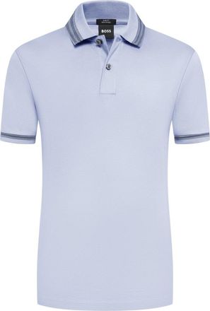 HUGO BOSS Poloshirt aus merzerisierter Baumwolle, Slim Fit in