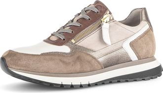 Gabor Damen Low-Top Sneaker, Frauen Halbschuhe,Freizeitschuhe,Turnschuhe,Laufschuhe,schn&uuml;rschuhe,schn&uuml;rer,Latte/Farro/Fango,39 EU / 6 UK