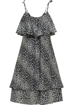 Faina robe avec imprim&eacute; l&eacute;opard nelice