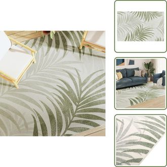 vidaXL The Living Store - Indoor & Outdoor Teppich Mehrfarbig 190x300 cm Rutschfest - Wohnzimmerteppich - Esszimmerteppich - Balkonteppich - Terrassen
