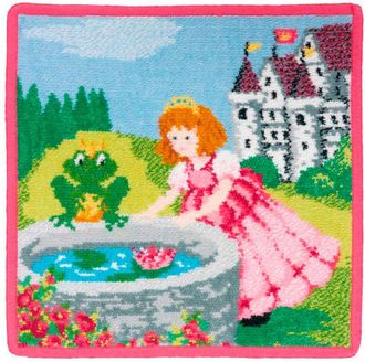 Feiler froschkoenig00480126, Seiftuch, Froschkönig, 25 x 25 cm, Azalee