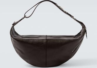 Christophe Lemaire Schultertasche Quiver Clip aus Leder