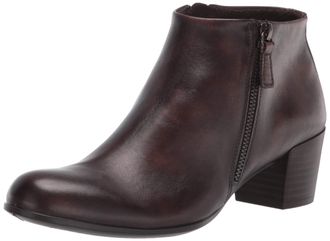 Ecco Damen Shape 35 Zip Boot Fashion, Braun (Cocoa Brown), 40/41 EU