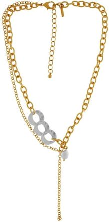 Dansk Copenhagen Audrey Kurze Chunky Perlenkette - - Accessories - Damen - Gelb - ONE SIZE