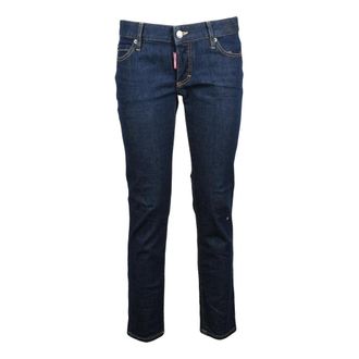 Dsquared2 Jennifer Cropped - - Jeans - Damen - Blau - M