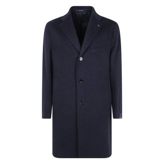 Tagliatore Homme, Manteaux, Noir, Taille: XL Single-Breasted Manteaux