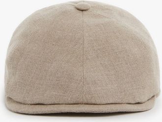 Au Printemps Paris Casquette gavroche en lin