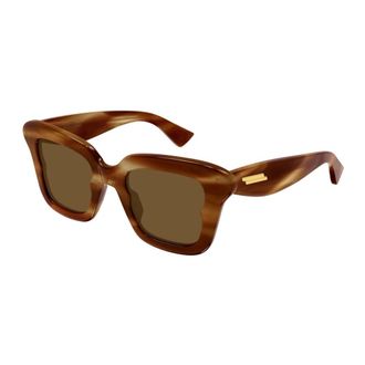 Bottega Veneta Lunettes de soleil papillon - Femme - Accessoires - Brun - Taille: 48 MM