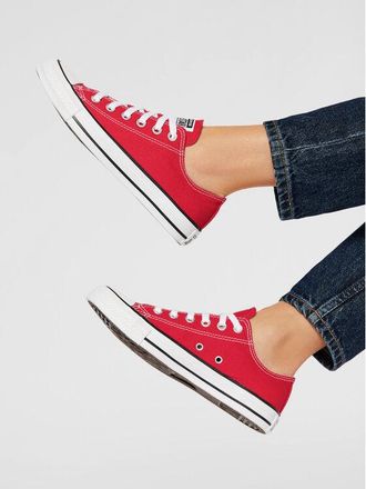 Converse Sneakers aus Stoff Chuck Taylor All Star Ox M9696C Rot
