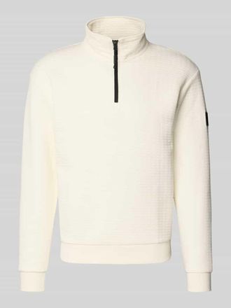 Tom Tailor Denim Regular Fit Troyer aus Baumwoll-Mix