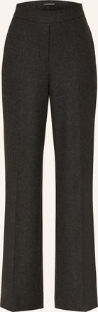 Luisa Cerano Luisa Cerano Marlenehose Aus Flanell grau