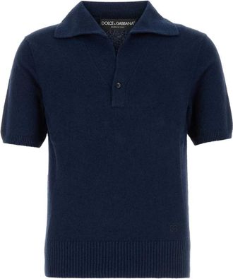 Dolce & Gabbana Homme, Pulls, Bleu, Taille: XL Polo