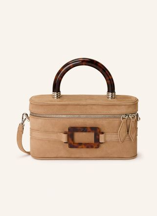 Roger Vivier Handtasche Belle Vivier Vanity Mini braun