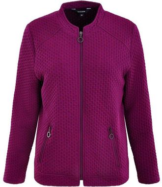 Navigazione Sweatjacke mit Struktur