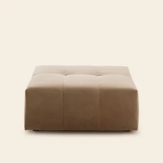 Madura Pouf Modulable Uberto Opal beige chaud - BEIGE