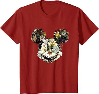 Disney Floral Mickey Mouse Blooming Florals T-Shirt