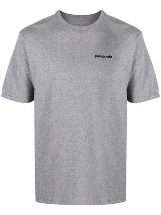 Patagonia t-shirt &agrave; logo imprim&eacute; - Gris