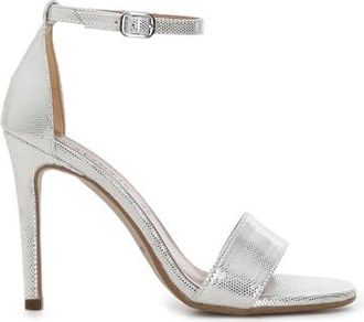 Caf&egrave;noir Cafe Noir SANDALES M&Eacute;TALLIS&Eacute;S - C1XO9900, argent, 38 EU