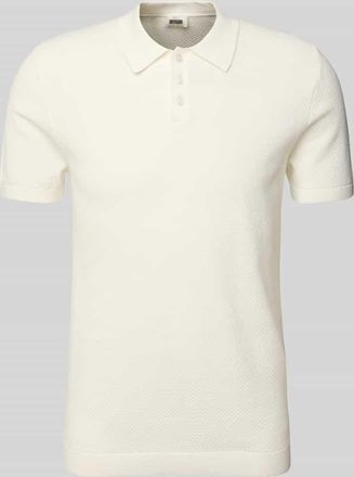 Drykorn Slim Fit Poloshirt mit Strukturmuster Modell TRITON