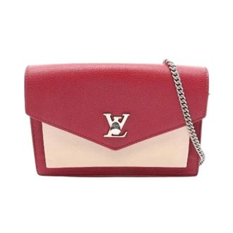 Louis Vuitton Pre-owned Pochette Lockme Chain Leather Shoulder Bag - - Pre-owned - Damen - Rot - ONE SIZE