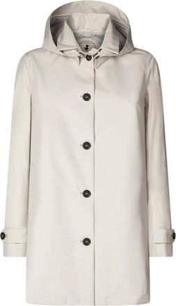 Save The Duck Femme, Vestes, Beige, Taille: 44 FR cappotti e trench Poliestere