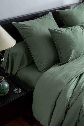 Toison d'Or Spannbettlaken, Motiv: Ferret, Gewaschene Baumwolle, 90 x 190 cm, Ton