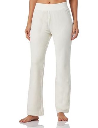 Emporio Armani Pantalon Velours c&ocirc;tel&eacute; pour Femme surv&ecirc;tement, Pale Cream