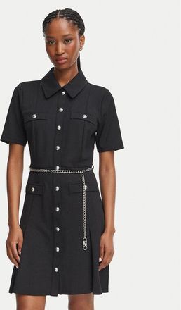 Michael Kors Hemdkleid MR683BX667 Schwarz Regular Fit