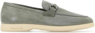 Ferragamo Homme, Chaussures, Gris, Taille: 41 EU Cosimo Mocassins