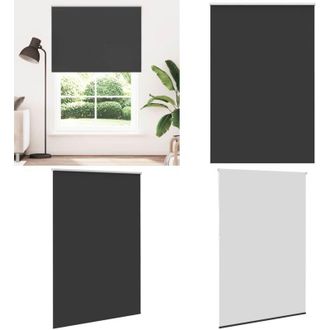 vidaXL vidaXL Verdunkelungsrollo Schwarz 150x210 cm Stoffbreite 146,6 cm