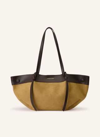 Charles & Keith Charles & Keith Shopper Calla Mit Pouch beige
