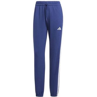 adidas Damen Hose Essentials 3-Streifen French Terry Cuffed