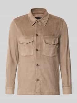 Cinque Regular Fit Hemdjacke mit Brusttaschen Modell Multi