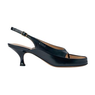 Chlo&eacute; Femme, Chaussures, Noir, Taille: 37 EU Junie Sandales &agrave; Talons