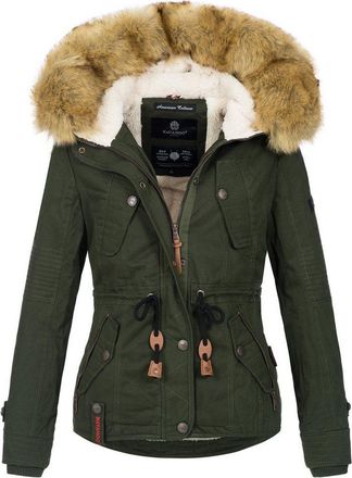 Navahoo Winterjacke Pearl mit warmem Teddyfell