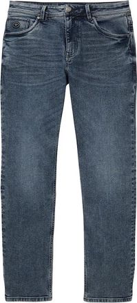 Tom Tailor Herren Marvin Straight Jeans mit Thermolite-Funktion, 10173 - Dark Stone Blue Black Denim, 32/30