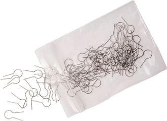 Oshhni 100 St&uuml;ck Keramik-Brennwerkzeuge, Zubeh&ouml;r, Wolframdraht-Anh&auml;nger, h&auml;ngende Brennnadel f&uuml;r selbstgemachte Keramik-Schmuckst&uuml;cke, kleine Gegenst&auml;nde, mi