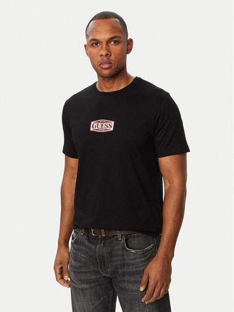 Guess T-Shirt M6BI09 K5324 Schwarz Regular Fit