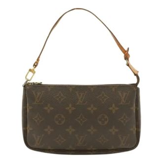 Louis Vuitton Pre-owned Monogram Canvas Pochette - Femme - Pre-owned - Brun - Taille: ONE Size