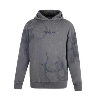 Firetrap Kapuzenpullover f&uuml;r Herren (verwaschenes Grau)